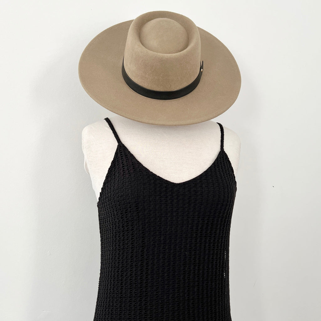 Ruby Crochet Midi Dress - Black – Hunt & Orchard